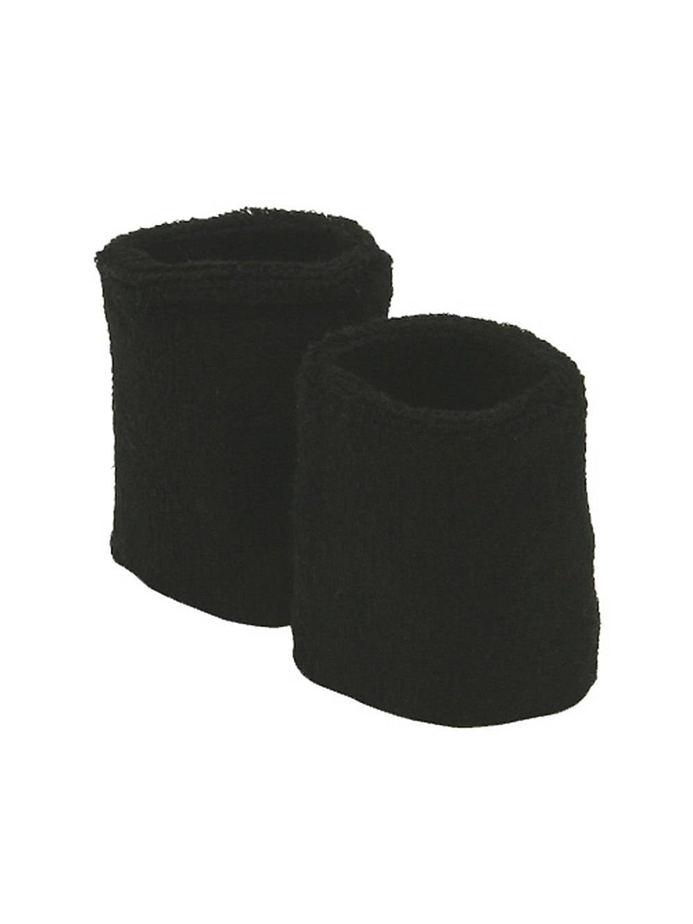Wrist Band Pair (terry)-Black - Walmart.com