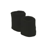 Wrist Band Pair (terry)-Black - Walmart.com
