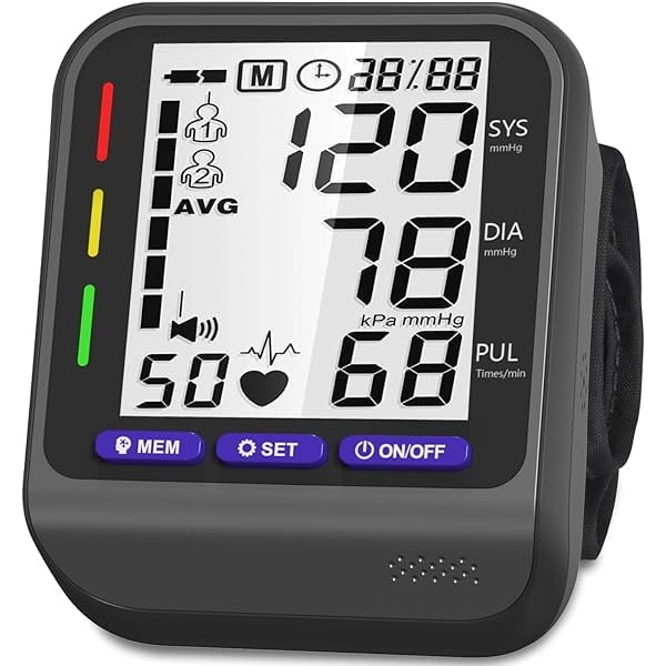 Wrist Blood Pressure Monitor, Blood Pressure Monitor with Adjustable ...