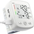 SUWU Wrist Blood Pressure Monitor, Rechargeable BP Machine, Large LCD ...