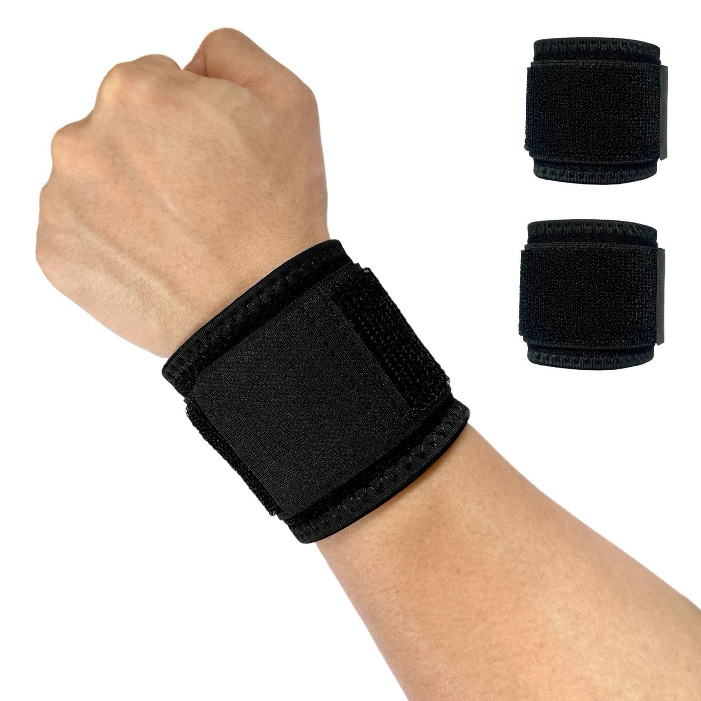 Wrist Brace 2 Pack Wrist Support Carpal Tunnel Wrist Wrap Straps for ...