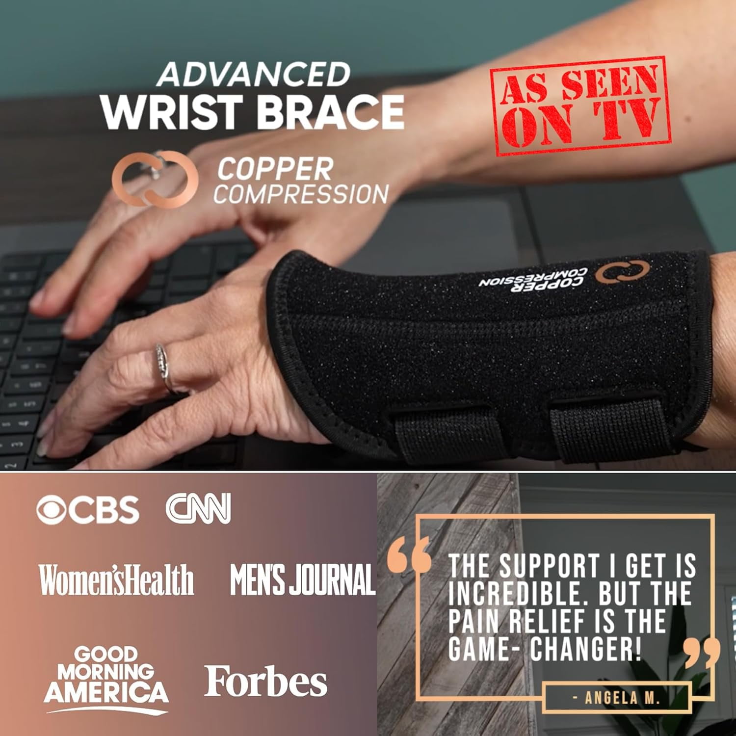 Wrist Brace - Adjustable Orthopedic Support for Pain, Carpal Tunnel ...