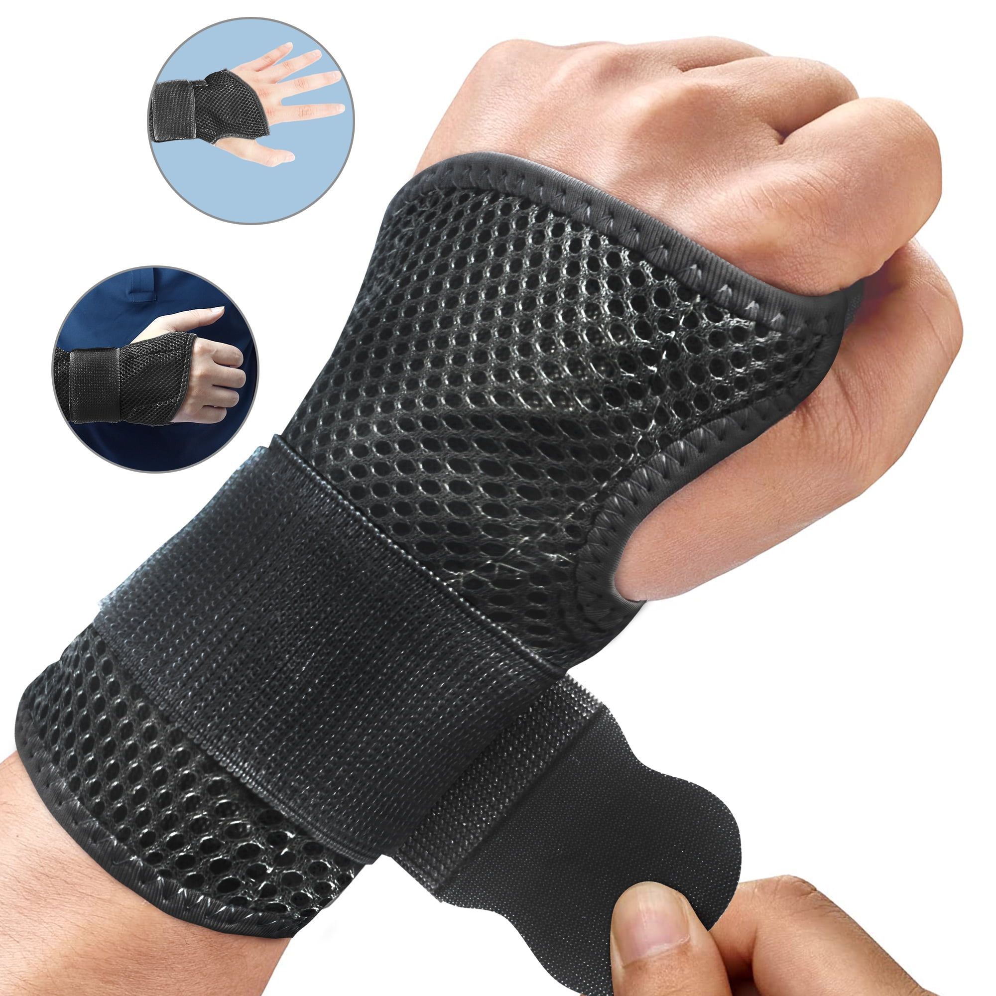 Wrist Brace, Removable Wrist Splint for Carpal Tunnel Pain, Wrist ...