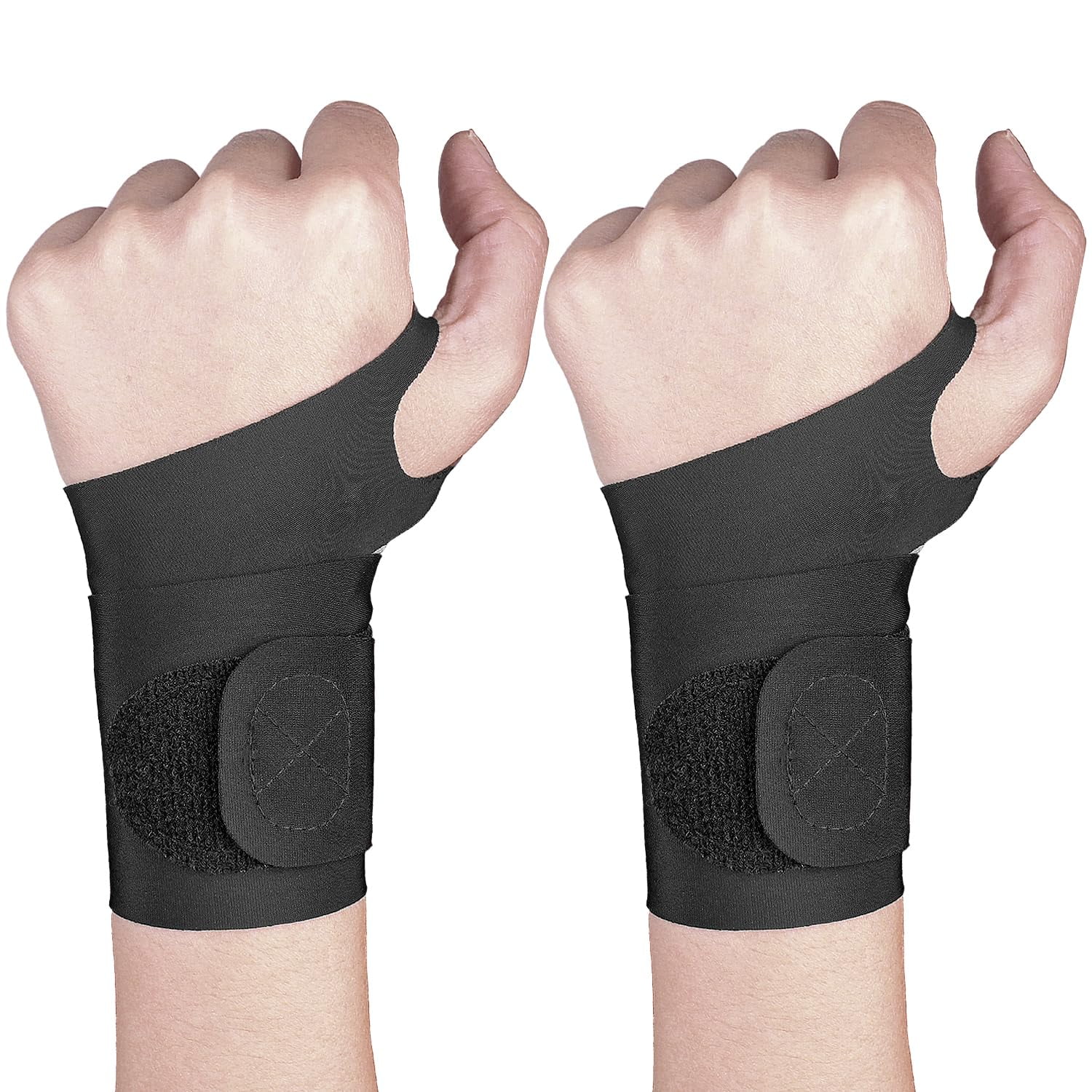 Wrist Brace, Ultra Thin Wrist Wrap Adjustable Unisex Wrist Strap ...