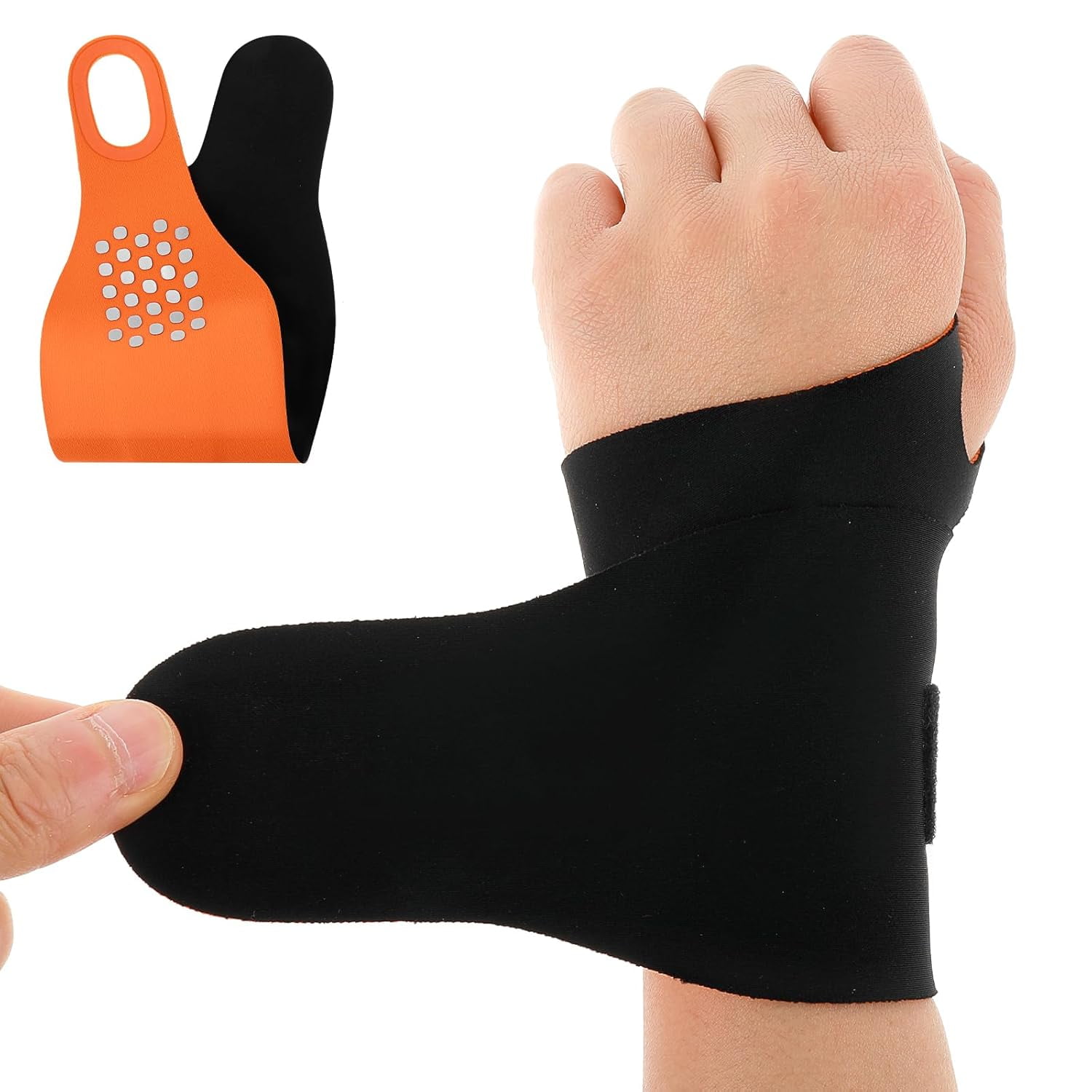 Wrist Brace Wrist Wraps Thin Elastic Compression Wrist Straps Support ...