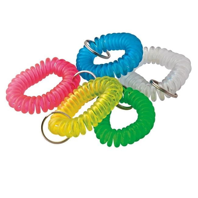 Wrist Coil Key Chain - 10 Each - Walmart.com