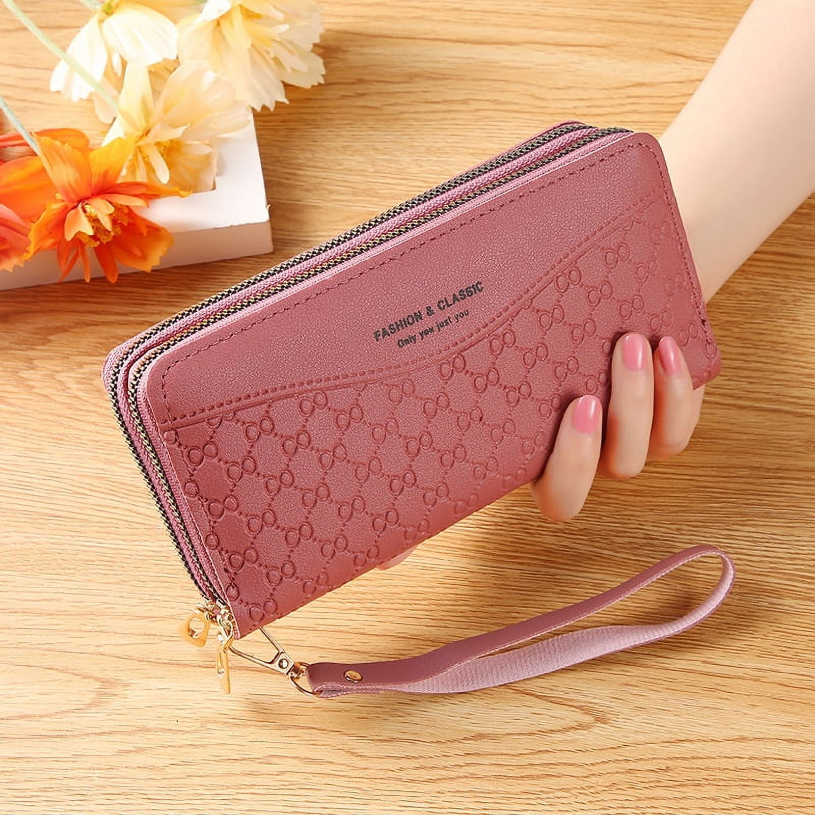 Wrist Coin Purse with Zipper for Women Clutch Party Evening Bag for ...