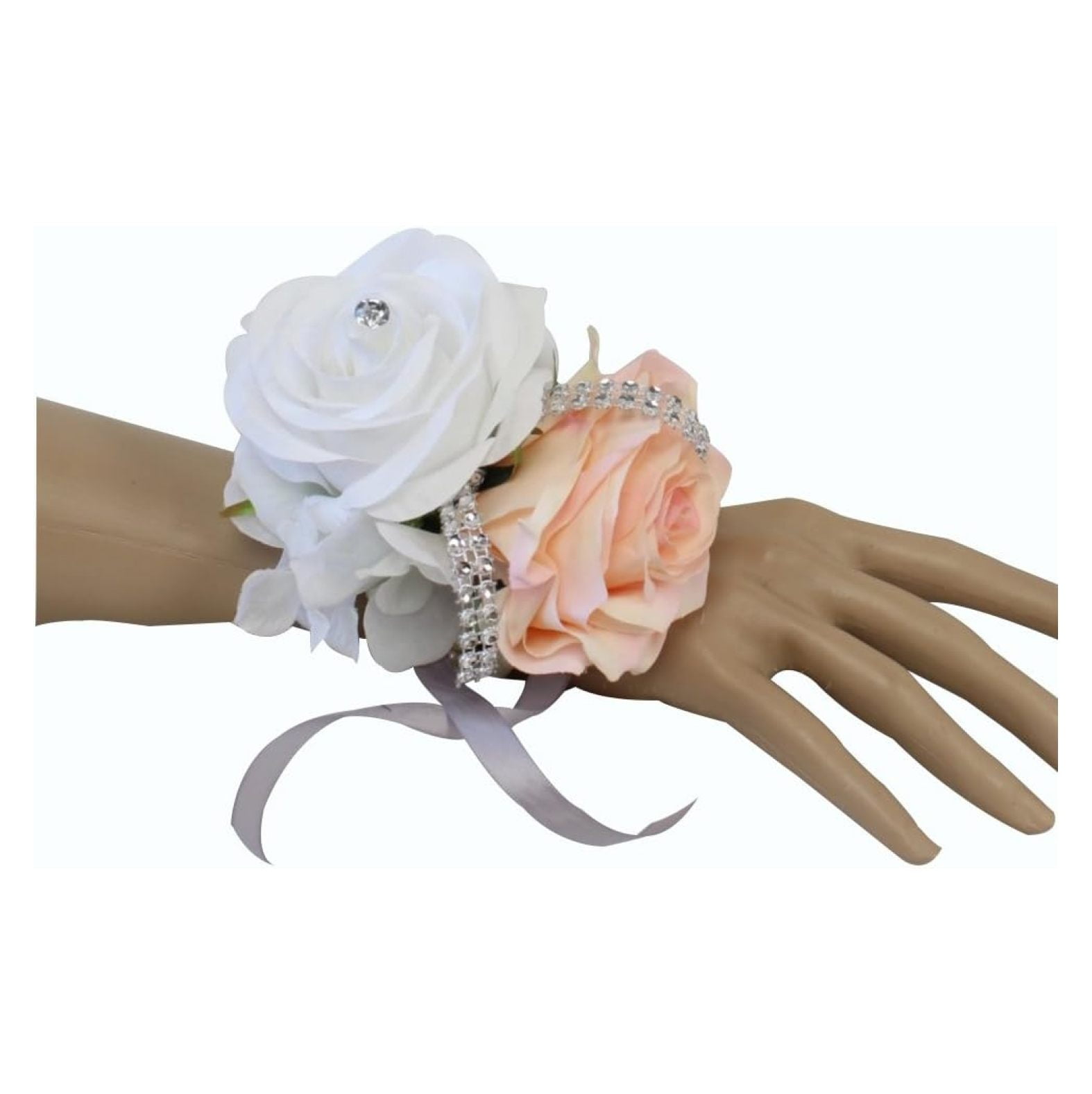 Wrist Corsage-Beautiful Handmade Wrist Corsage Keepsake Artificial ...