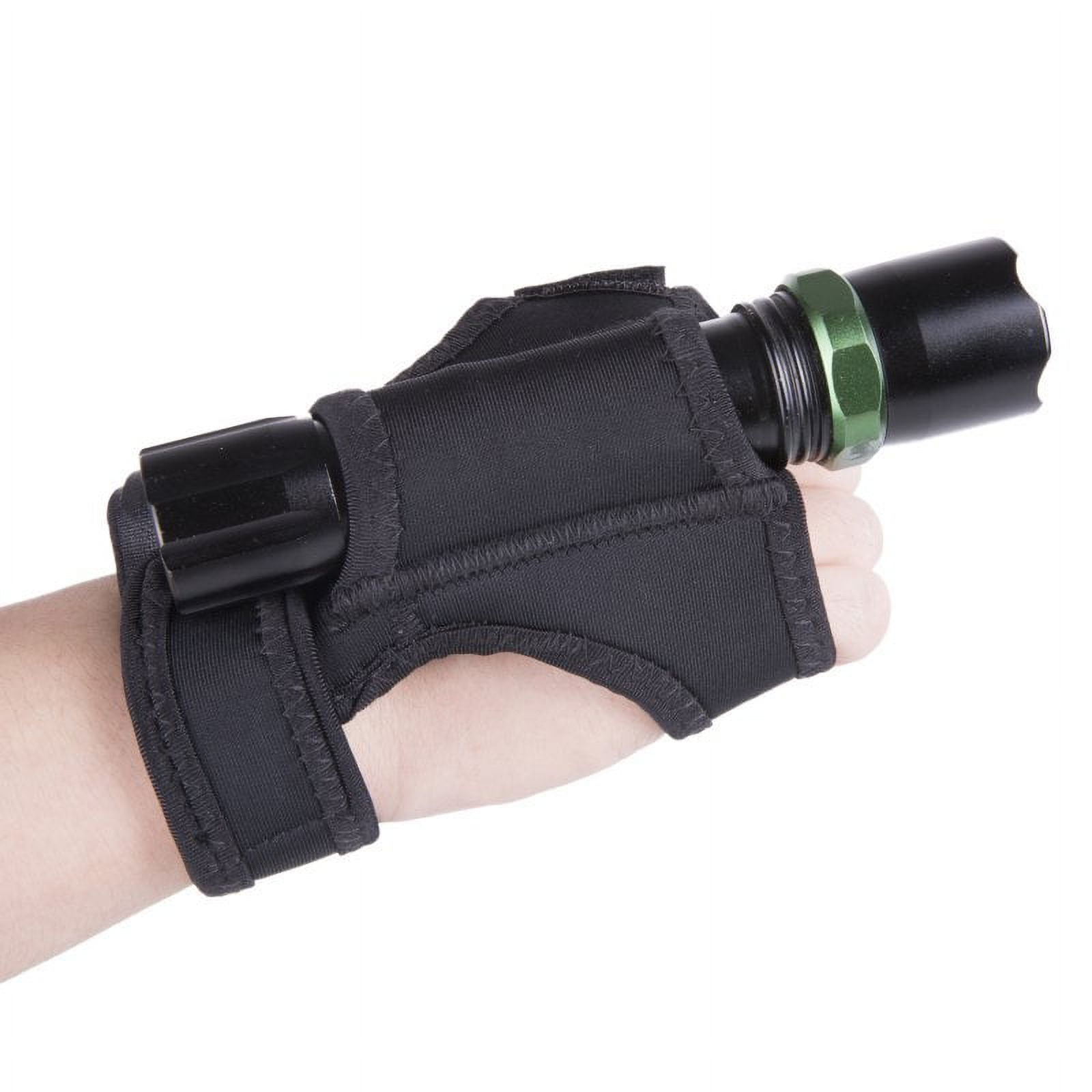 Wrist Flashlight Holster, Diving Torch Arm Mount Holder Adjustable for ...