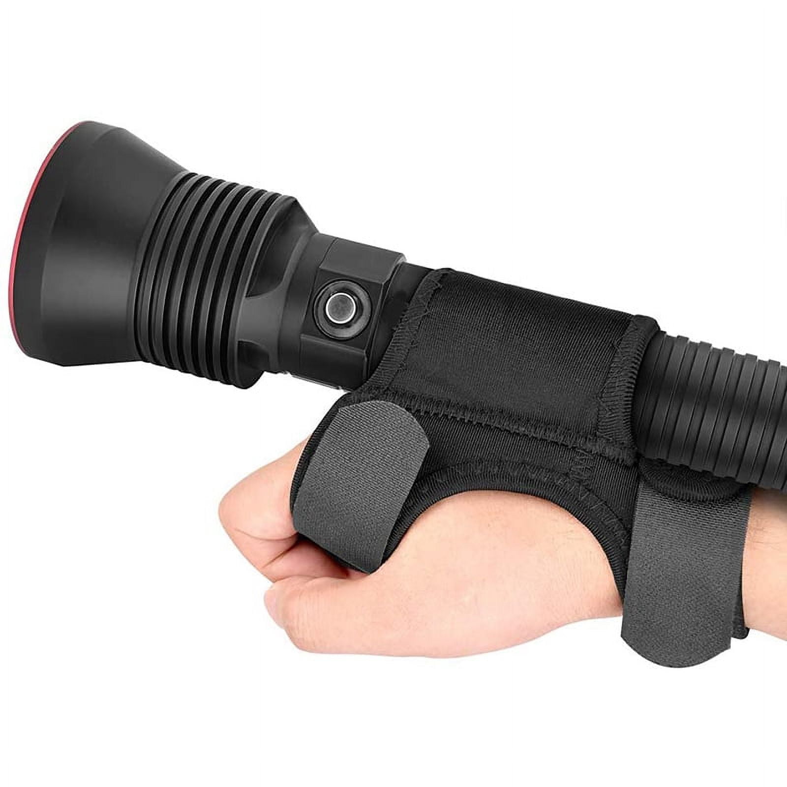Wrist Flashlight Holsters Diving Flashlight Gloves for Fishing Diving ...