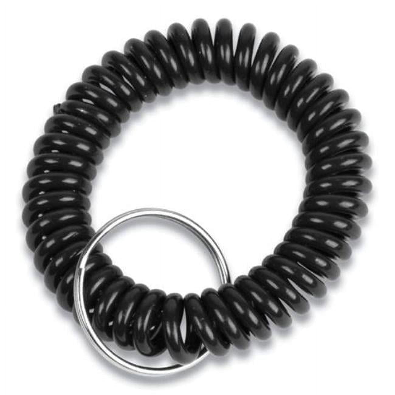 Wrist Key Coil Key Organizers, Black - Pack of 12 - Walmart.com