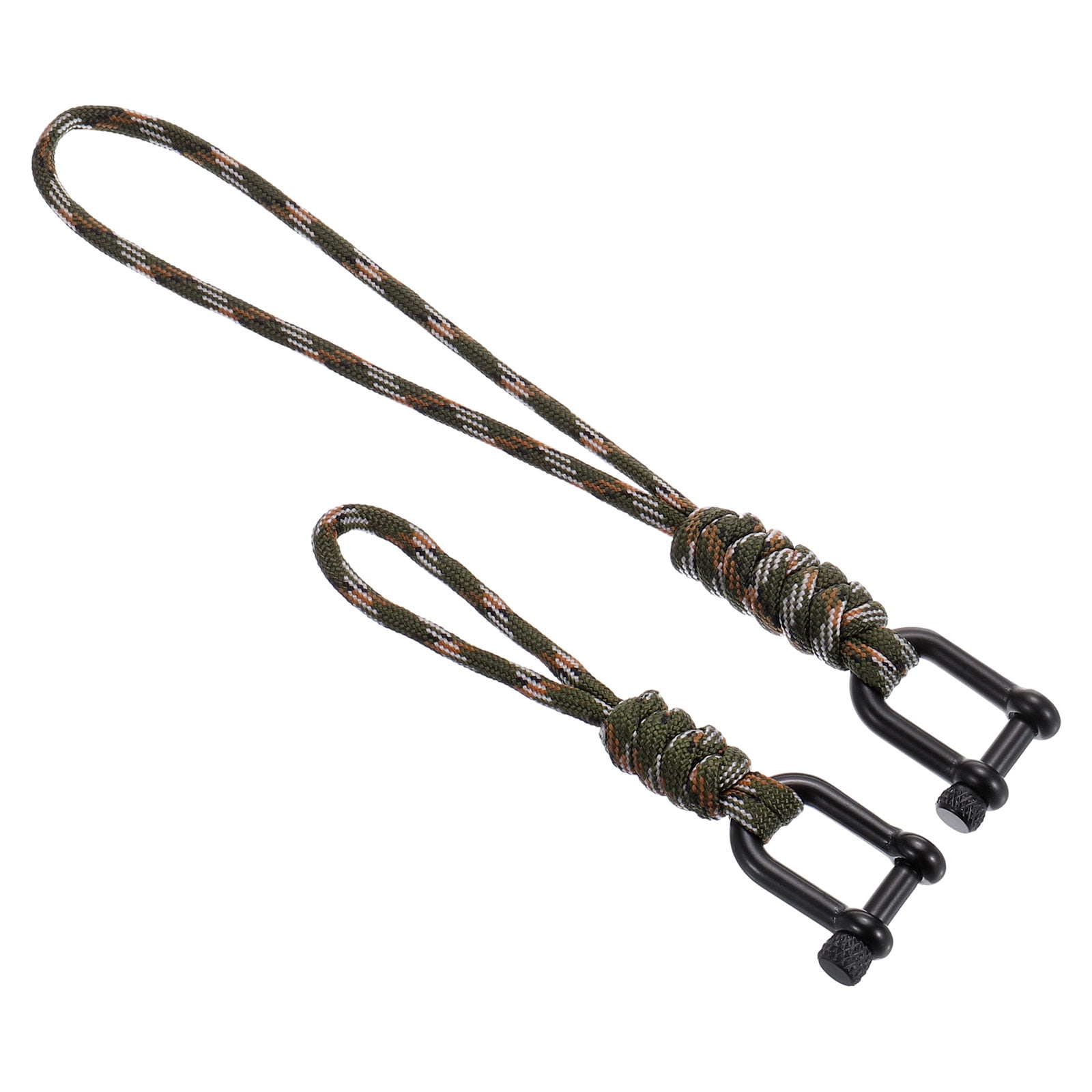 Wrist Lanyard with D Ring Screw in Shackle Badge Cord Keychain U Shape ...