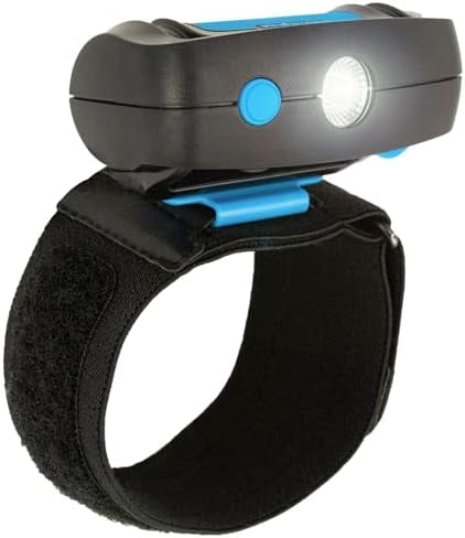 Wrist Light 500 Lumen Lightweight Hands-Free Flashlight - 100° Wide ...
