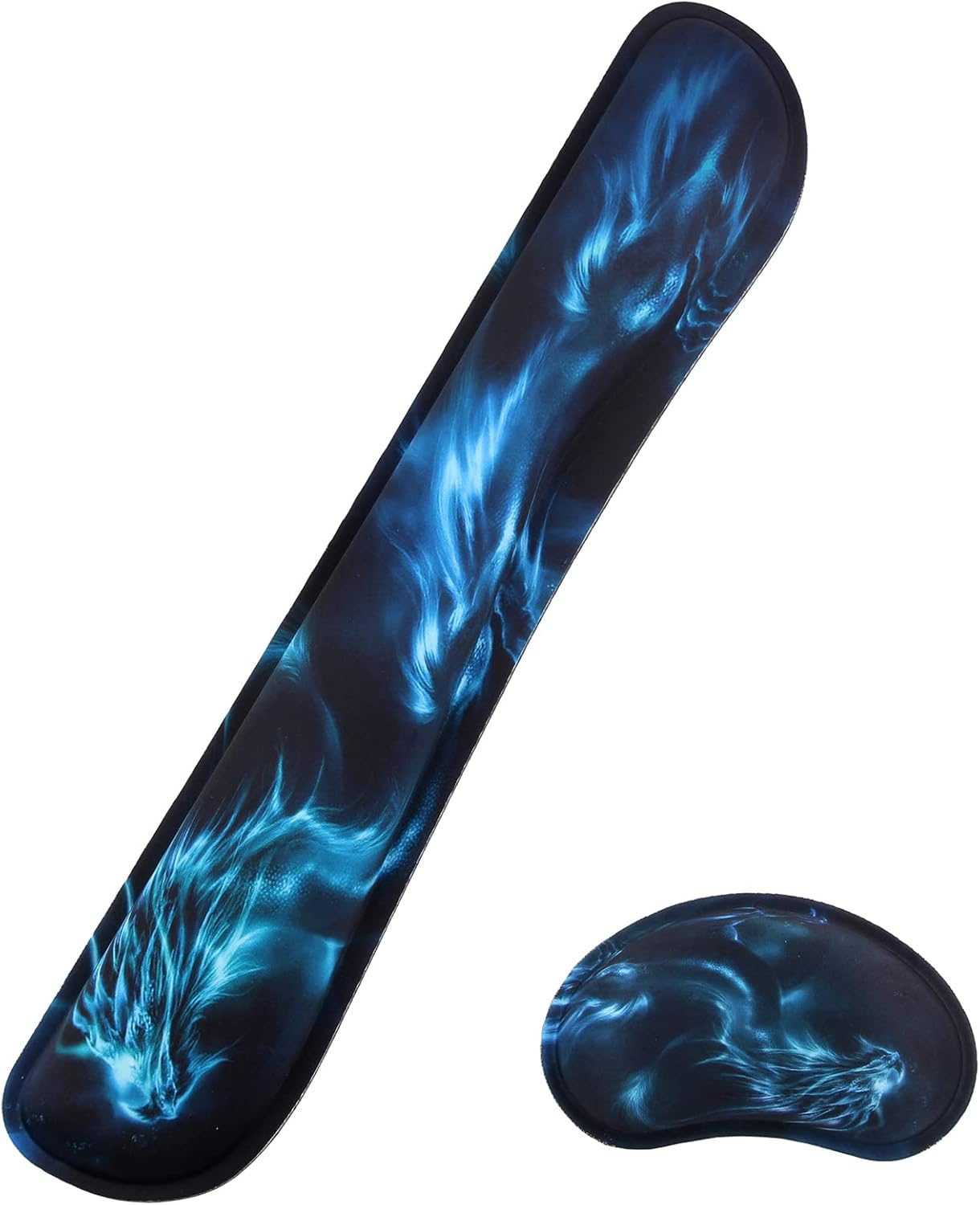 Wrist Rest for Computer Keyboard and Mouse Pad Support Memory Foam Set ...