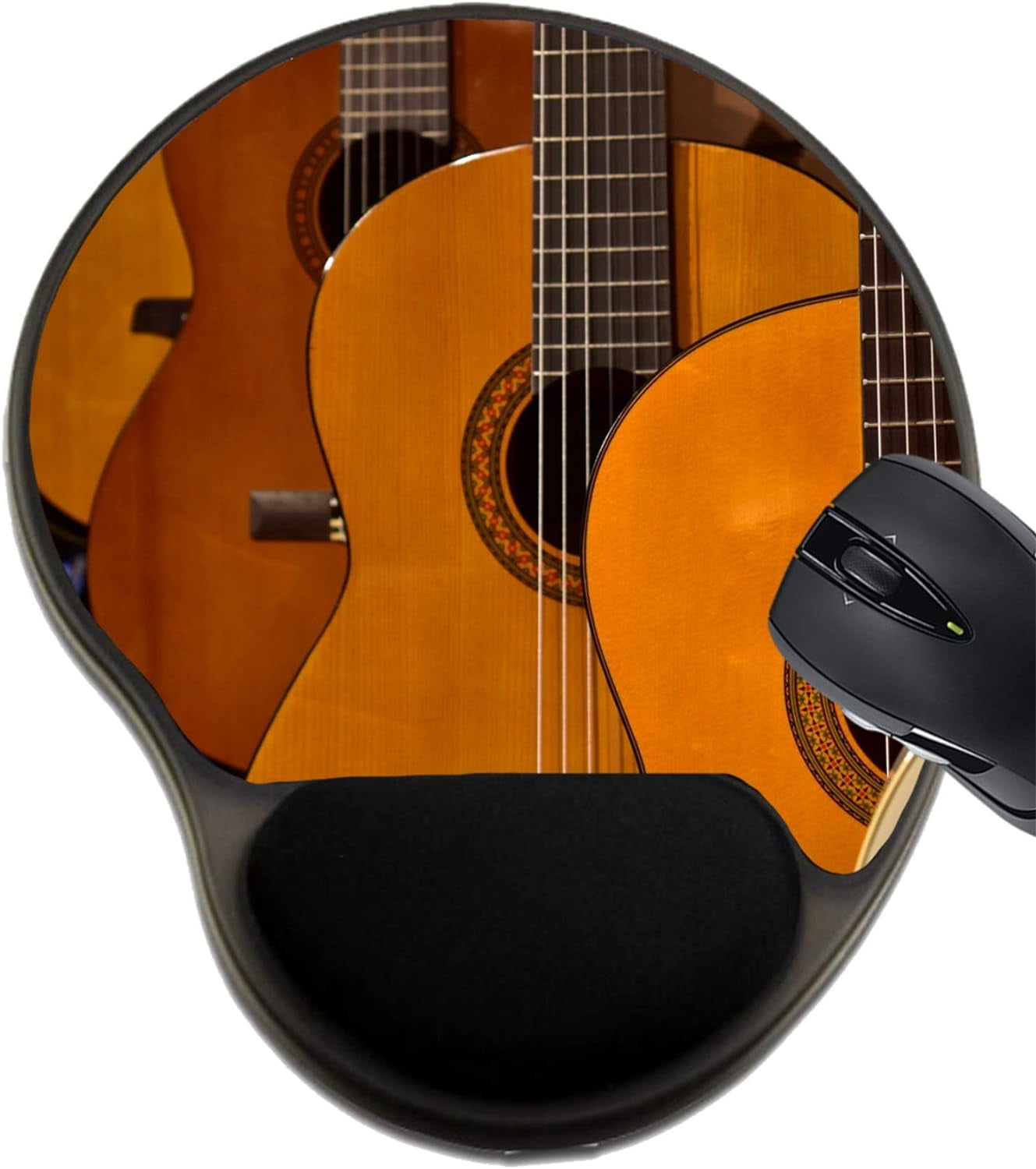 Wrist Rest Protected Mouse Pads/Mat with Wrist Support, Design for ...