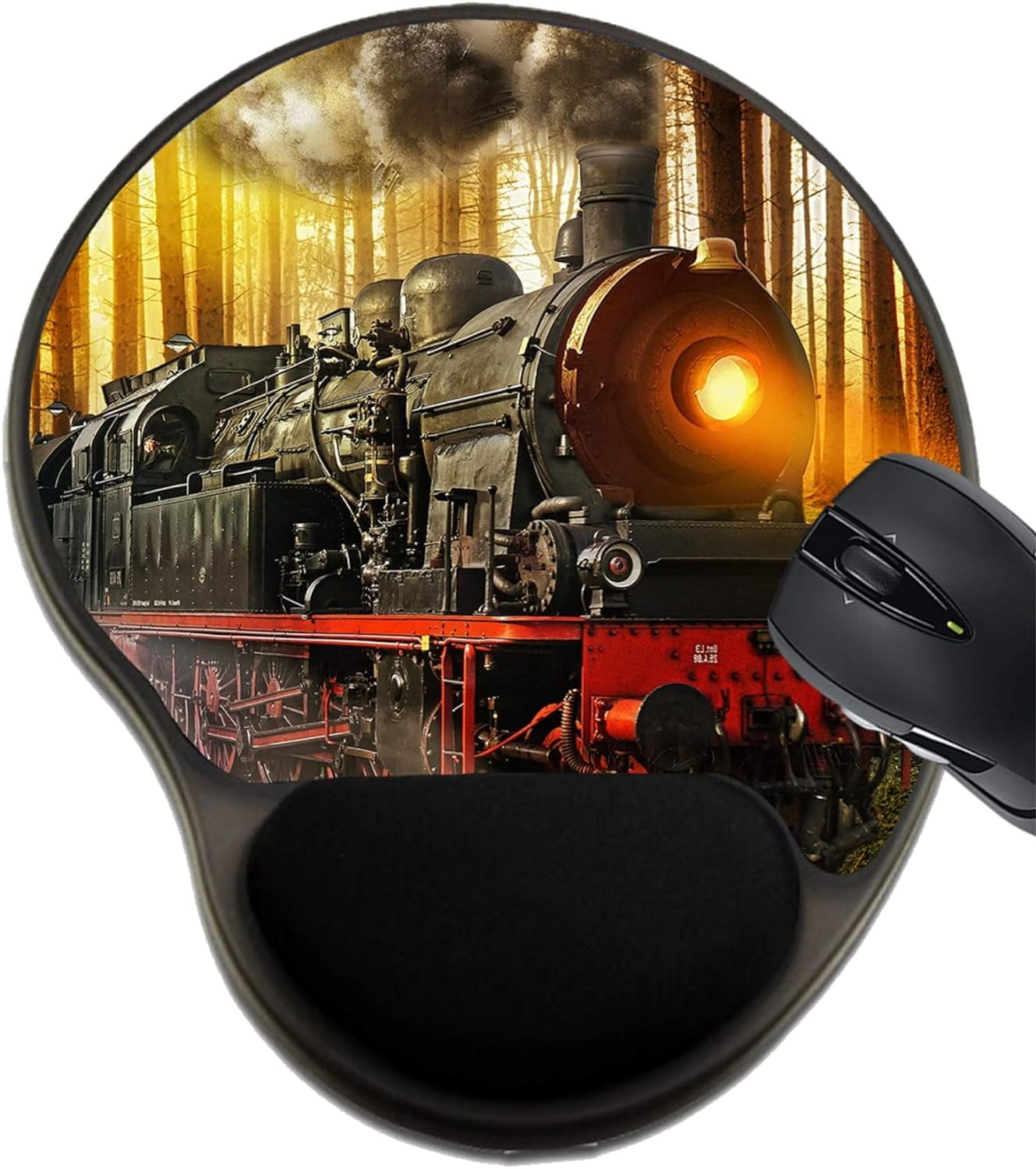 Wrist Rest Protected Mouse Pads/Mat with Wrist Support, Design for ...