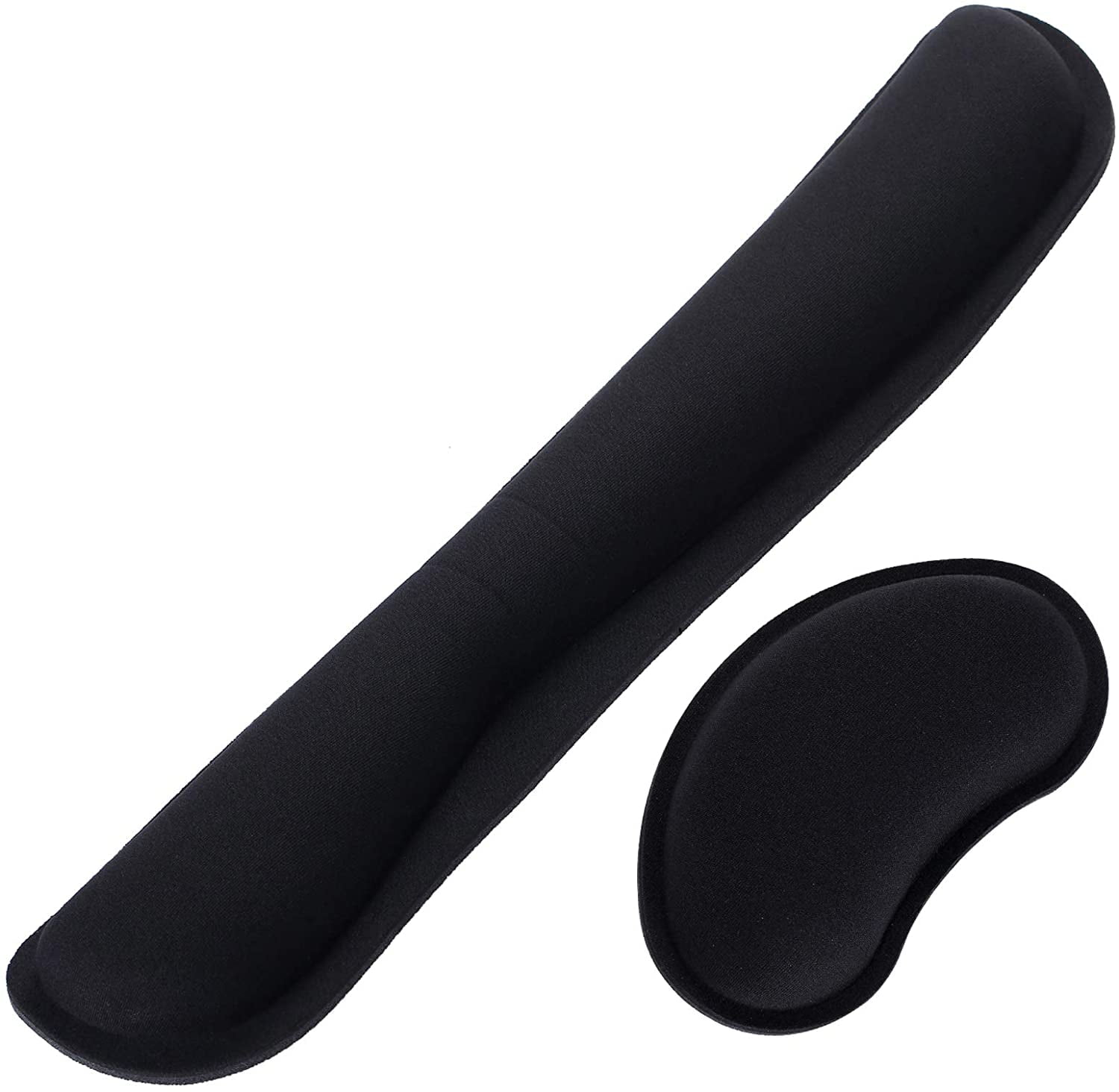 Wrist Rest Set for Keyboard and Mouse Wrist Rest with Memory Foam ...