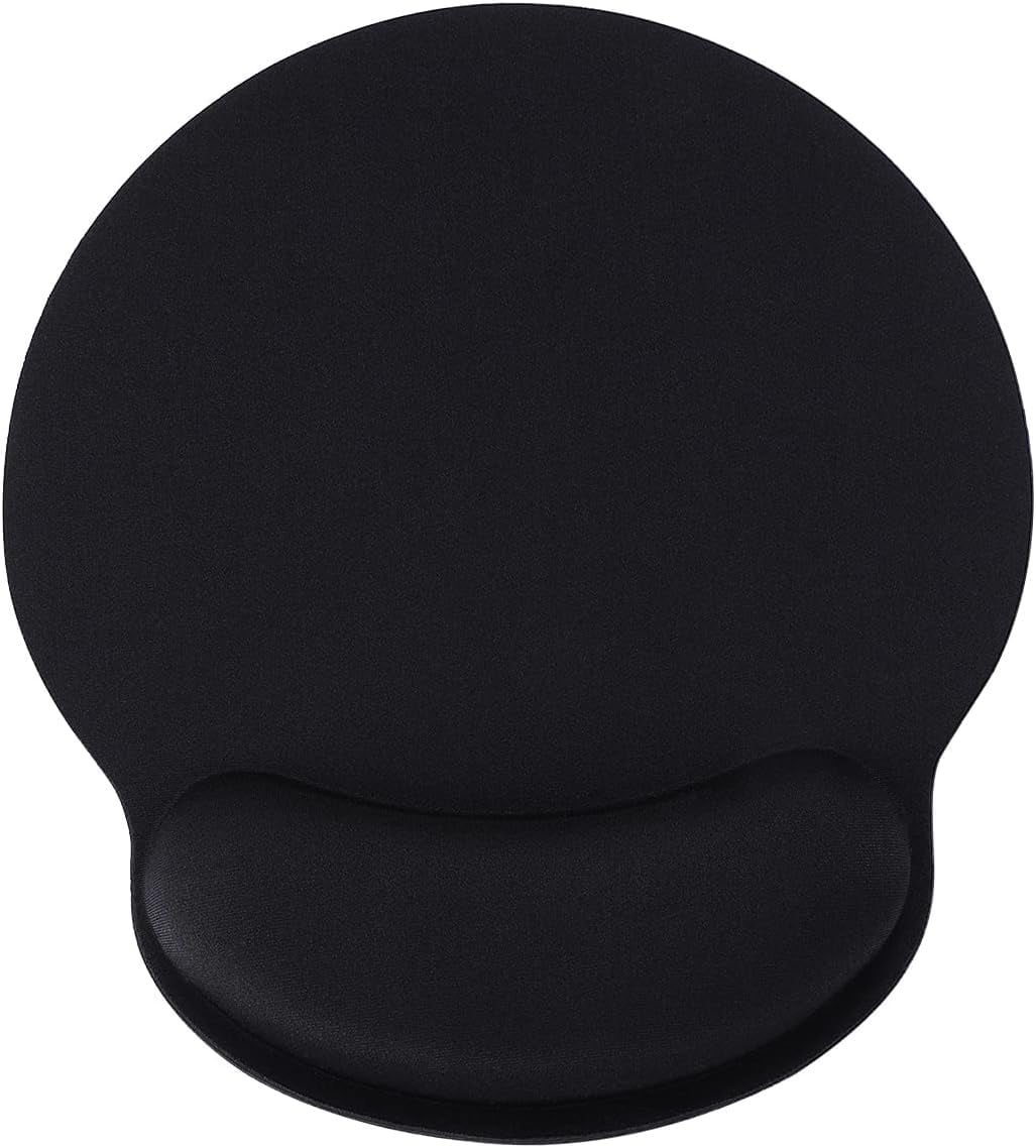 Wrist Rest Support Mouse Pad, Ergonomic Design with Non-Slip Base ...