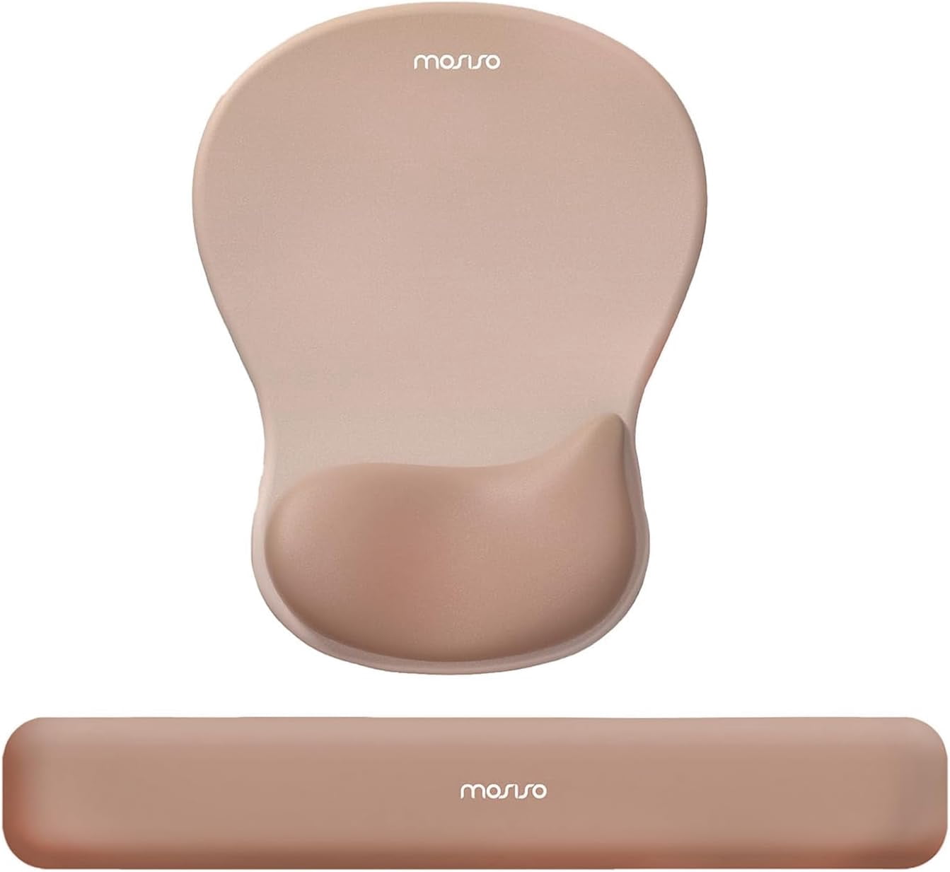 Wrist Rest Support for Mouse Pad&Keyboard Set, Ergonomic Mousepad with ...