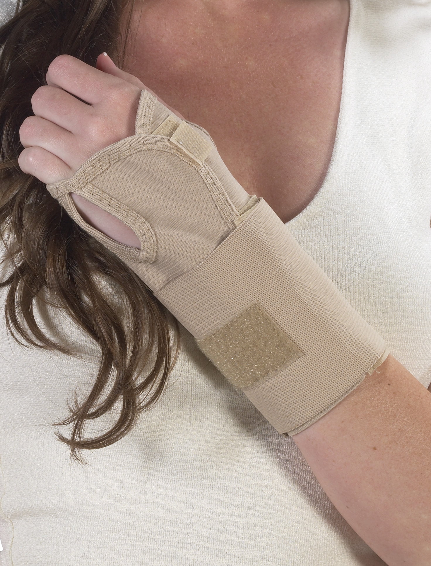 Wrist Splint Ambidextrous -Beige(2-pack) - Walmart.com