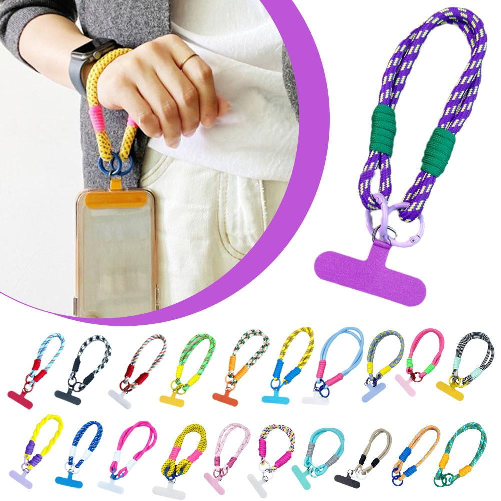 Wrist Strap Keychain Metal Key Lanyards Color Accessories for Hanging ...