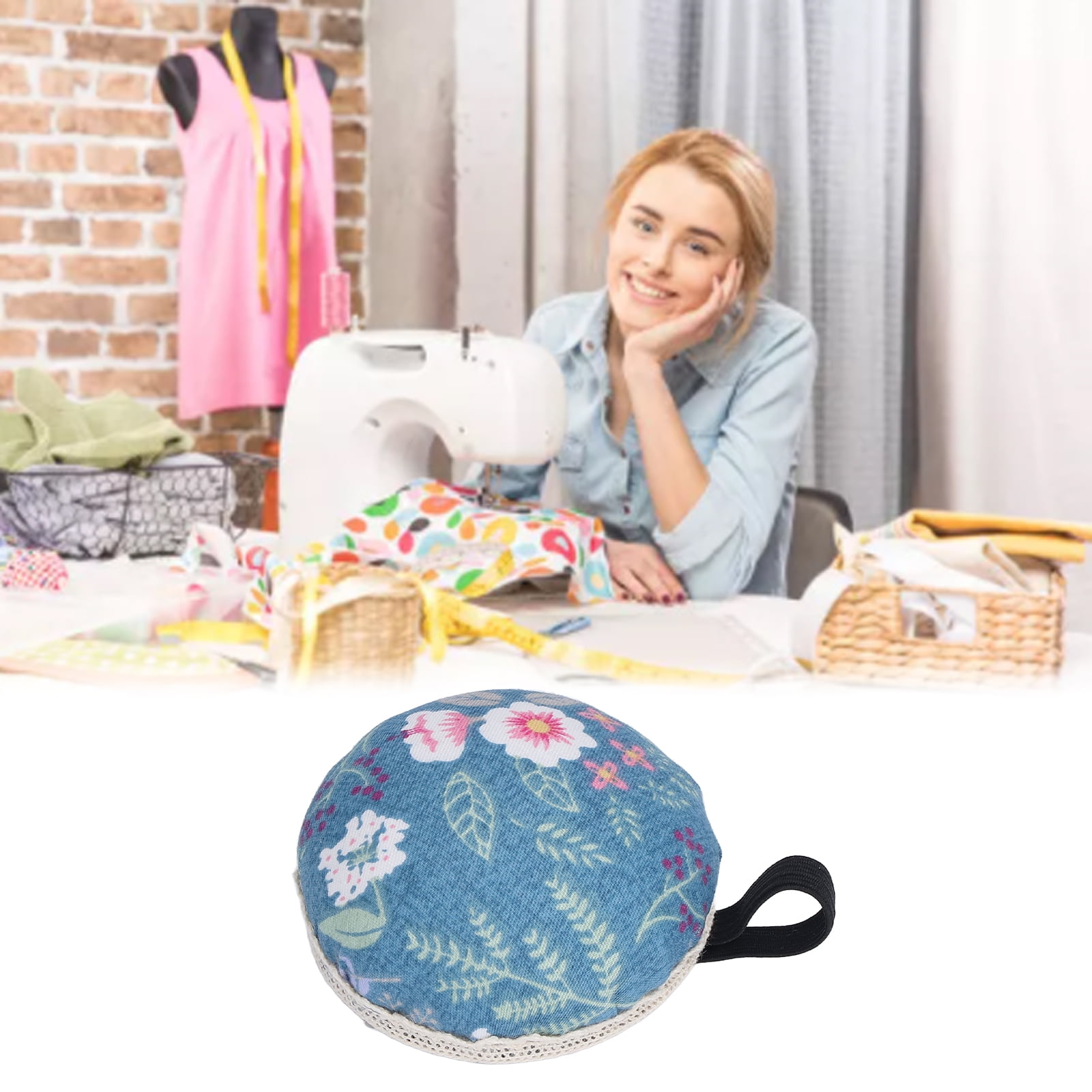 Wrist Strap Pin Cushions, Sewing Pincushion Soft Cotton Fabric Wrist ...