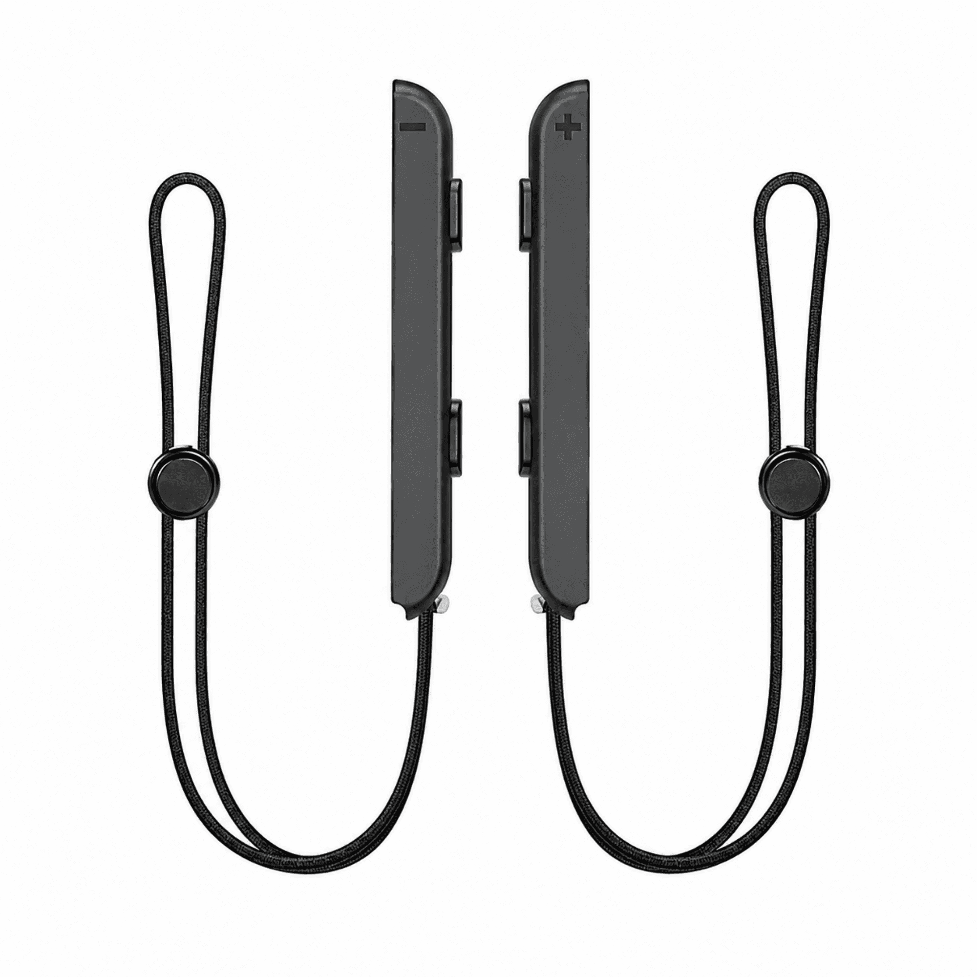 Wrist Strap for Nintendo Switch Joy con – 1 Pair Hand Rope （Black）and 4 ...