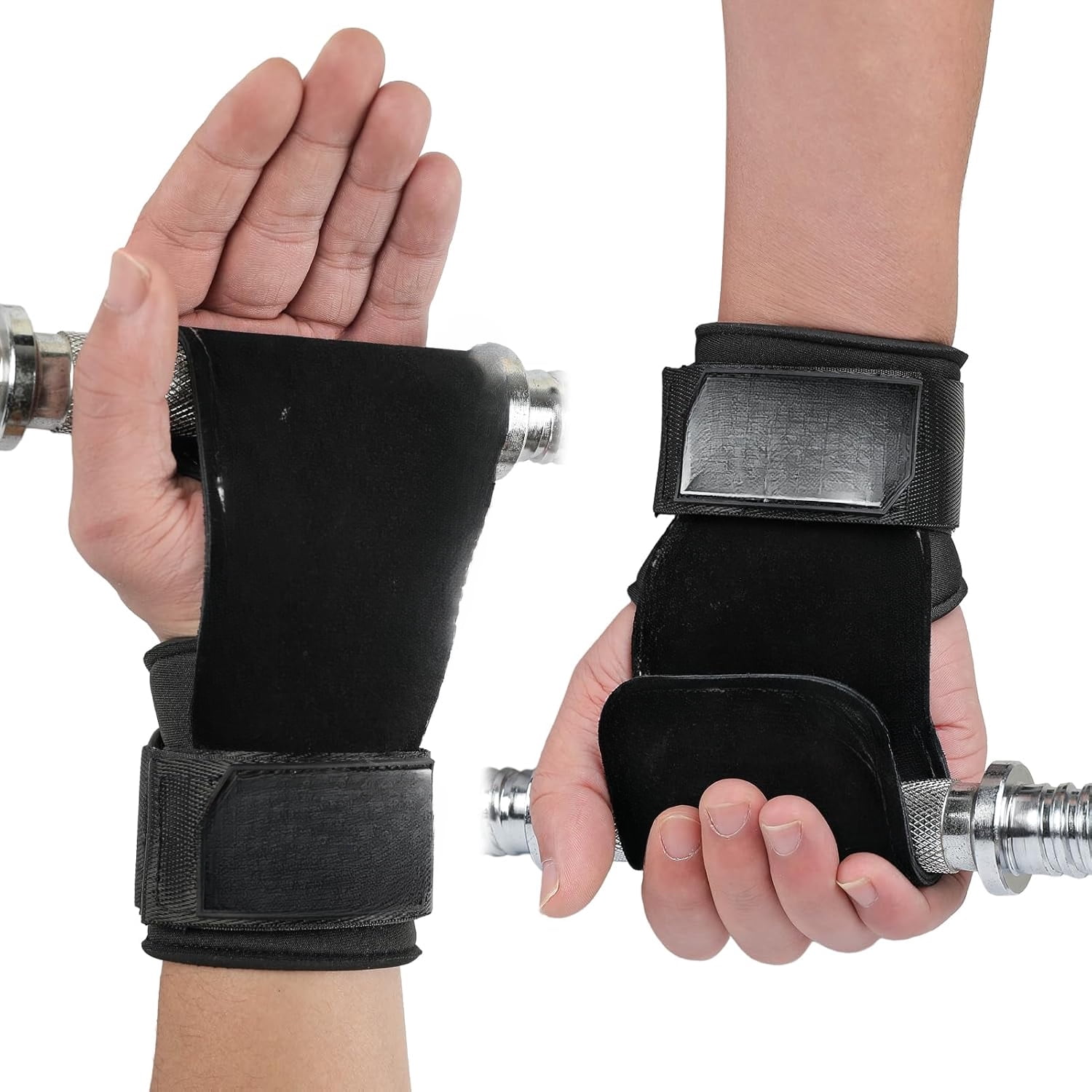 Wrist Straps for Weightlifting, Workout Wrist Wraps with Dual-Layer ...