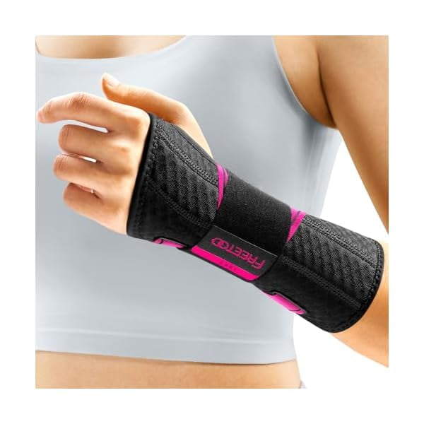 Wrist Support Brace Left Hand for Tendonitis, Sprained Wrist, Strain ...