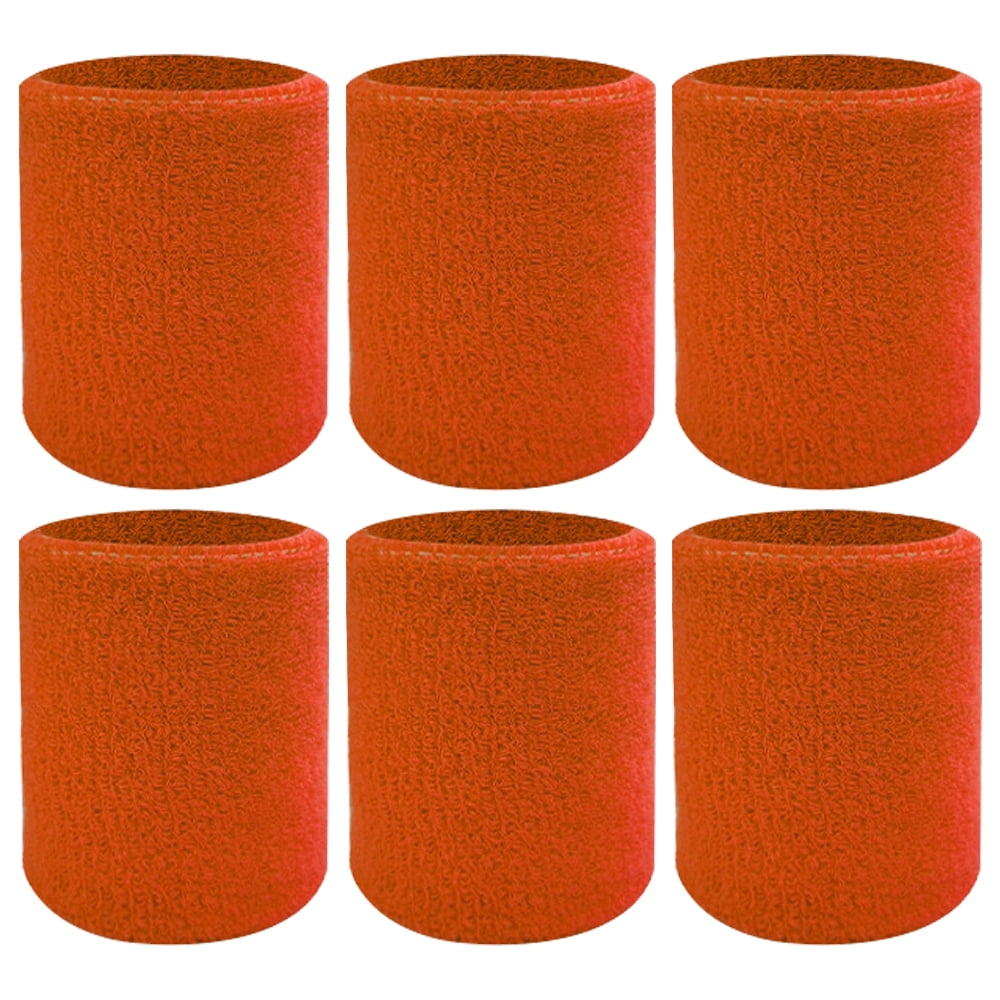 Wrist Sweatbands Tennis Wrist Bands Absorbent Sweatbands for Football ...