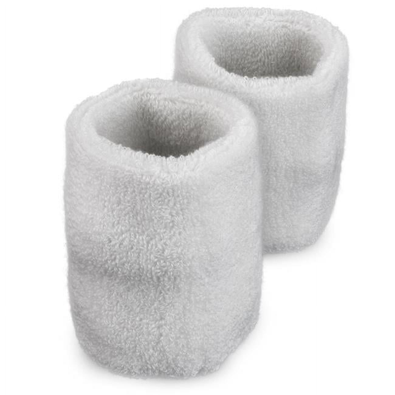 Wrist Sweatbands, White - Pack of 2 - Walmart.com