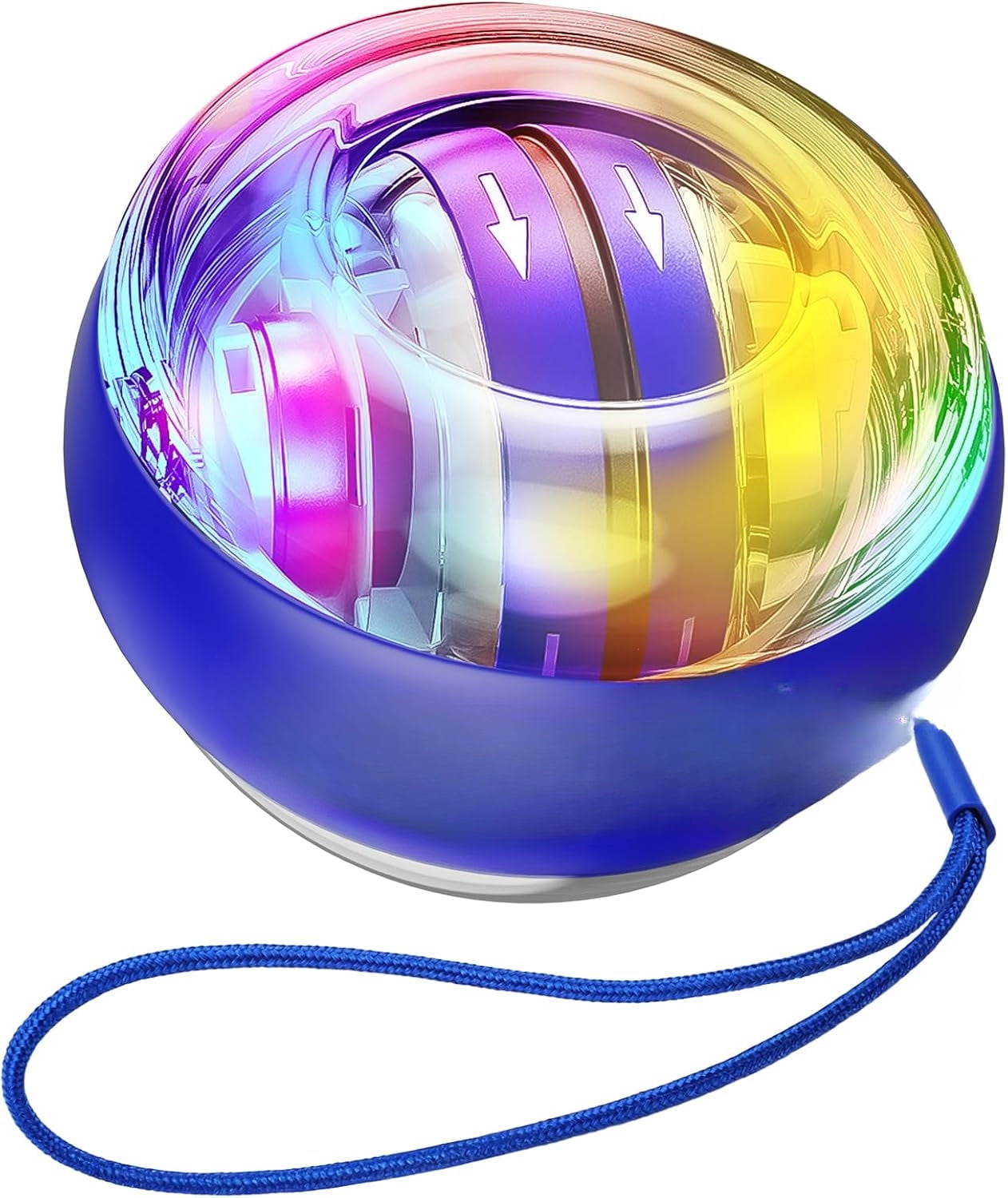 Wrist Trainer Ball Auto-Start Gyroscopic Forearm Exerciser Gyro Ball ...