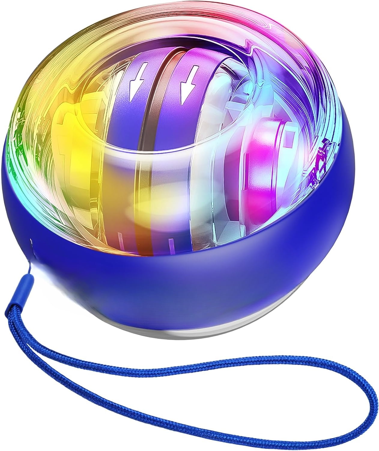 Wrist Trainer Ball Auto-Start Gyroscopic Forearm Exerciser Gyro Ball ...