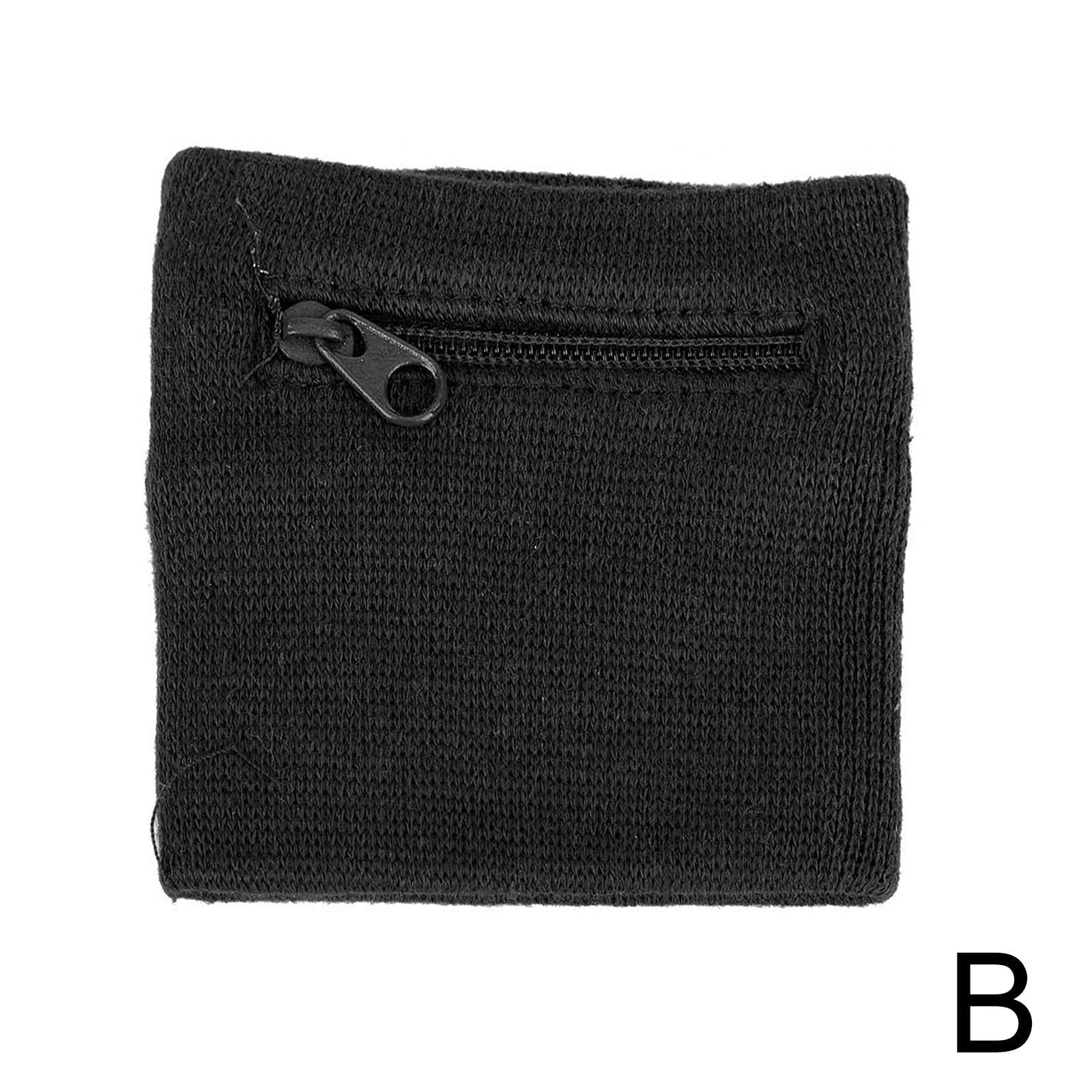 Wrist Wallet Pouch Band Zipper Running Cycling Safe Bag Sports Wipe ...