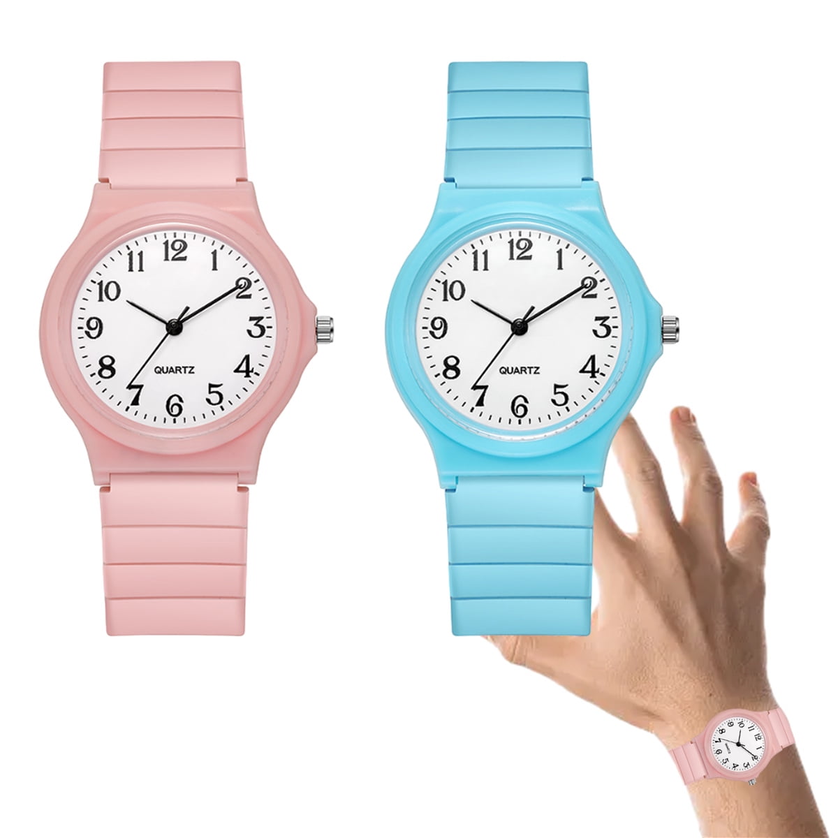 Wrist Watch, Fashion Simple Quartz Watches Waterproof Mini Ultra-Thin ...