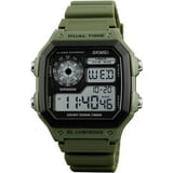 Wrist Watch for Men, Digital Sports Waterproof Watch with Dual Time ...