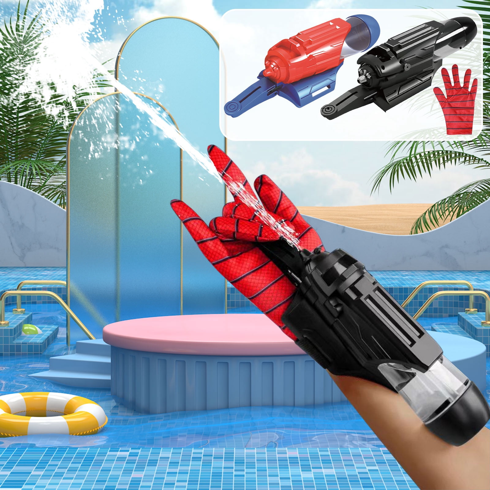 Wrist Water Blaster | Easy-Use Continuous-Fire Outdoor Sprayer ...