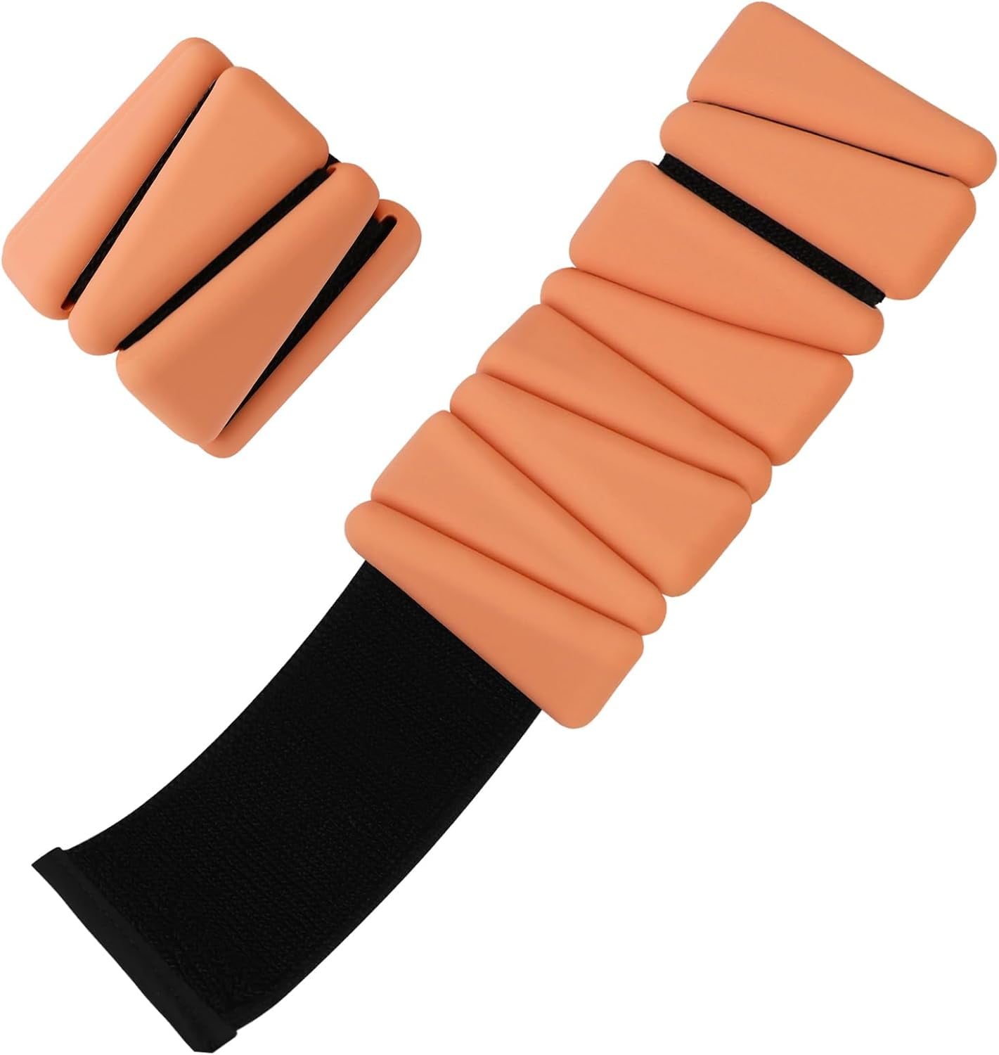 Wrist Weights Set of 2(2Lbs Each), Adjustable Silicone Workout Weights ...