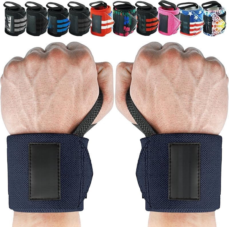 Wrist Wraps for Weightlifting - IPL Approved Premium Lifting Straps ...