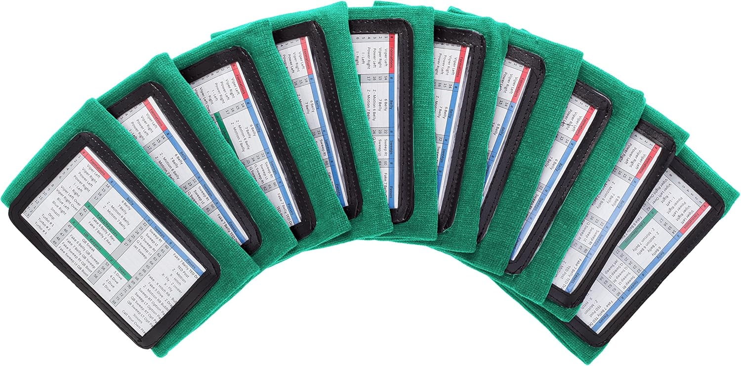 WristCoaches Football Play Wristbands - Youth Quarterback Gear ...