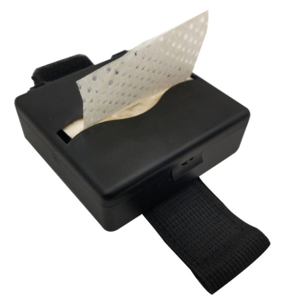 Wristband Perm Paper Box Adjustable Salon Hair Perming Paper Drawer with 180 Pieces Paper Snap ...