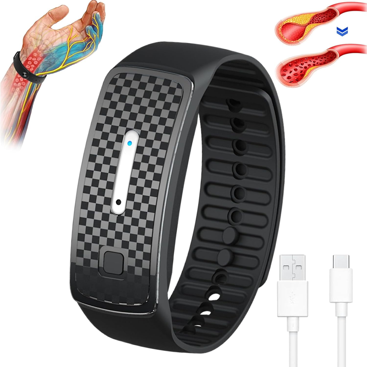 Wristband, Ultrasonic Bracelets, Titanium Wristband, Ultrasonic Fat ...