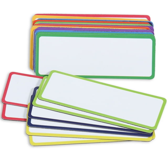 Writable Magnetic Label on Write Board Reusable Magnetic Label Sticker ...