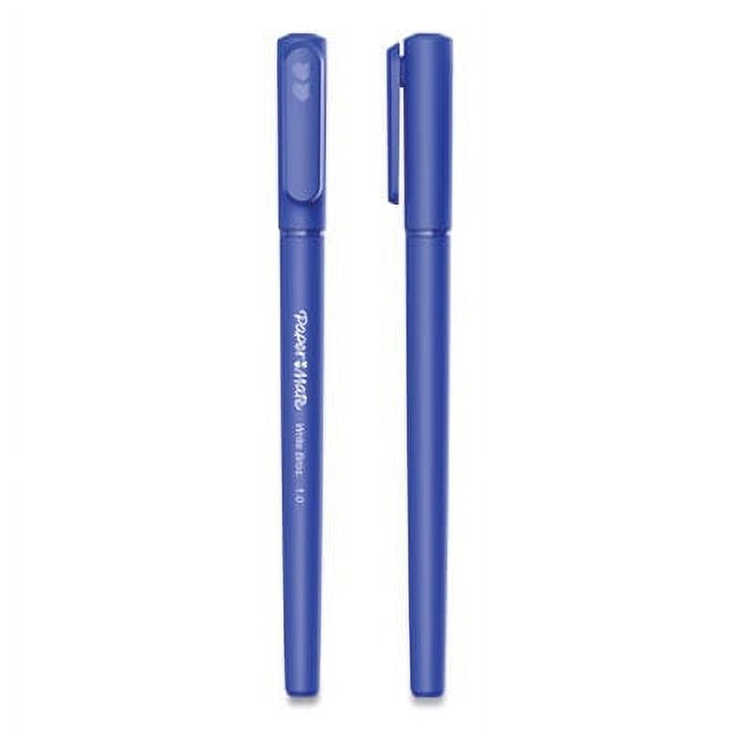 Write Bros. Smooth Ballpoint Pen, Medium 1mm, Blue Ink and Barrel ...