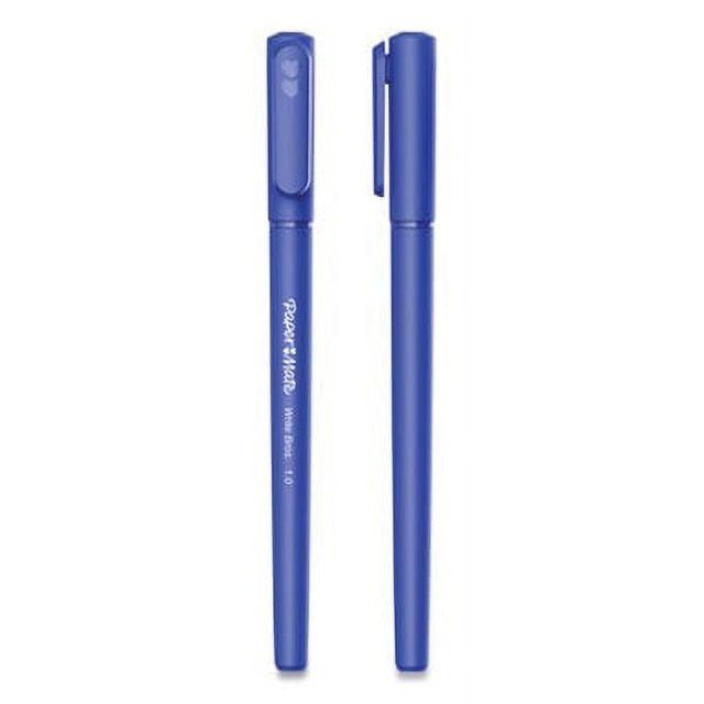 Write Bros. Smooth Ballpoint Pen, Medium 1mm, Blue Ink and Barrel ...