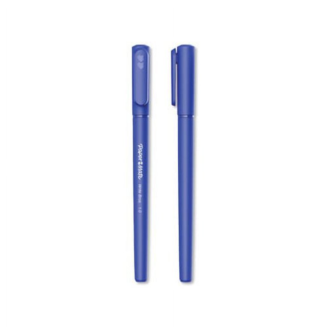 Write Bros. Stick Ballpoint Pen Medium 1 mm, Blue Ink/Barrel, 120/Pack ...