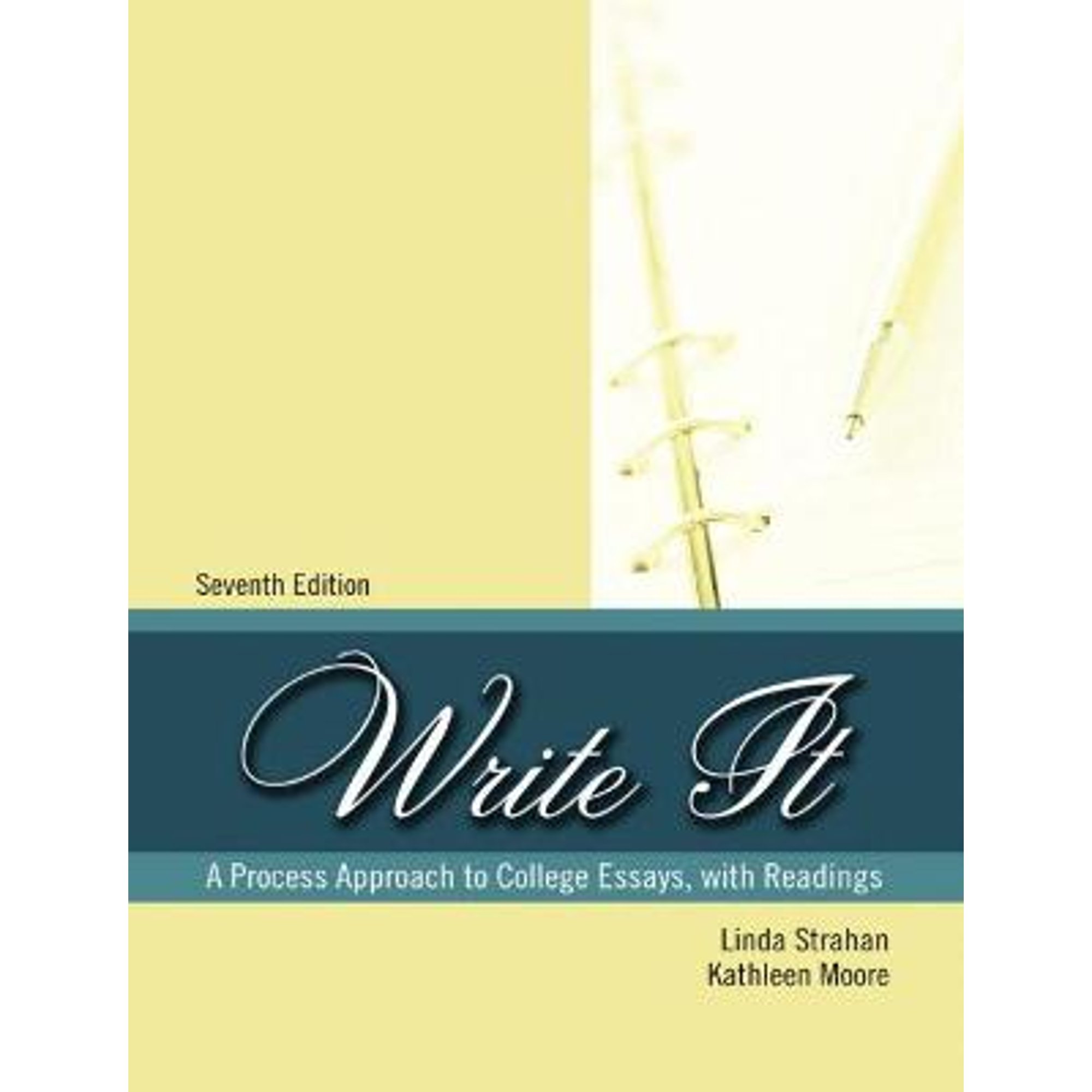 Pre-Owned Write It: A Process Approach To College Essays, With R ISBN ...