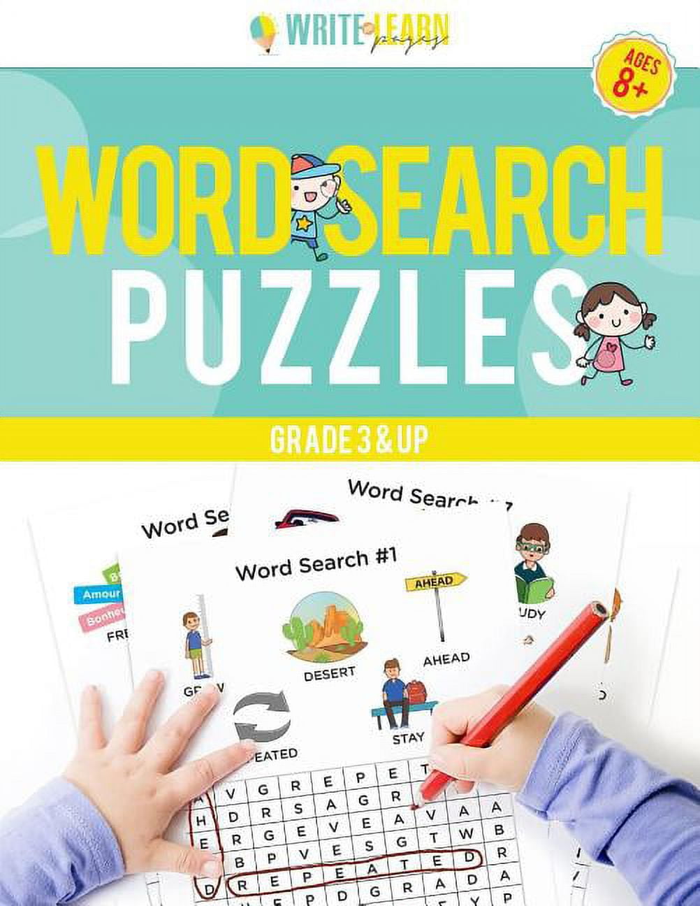 Write & Learn Pages: Word Search Puzzles - Walmart.com