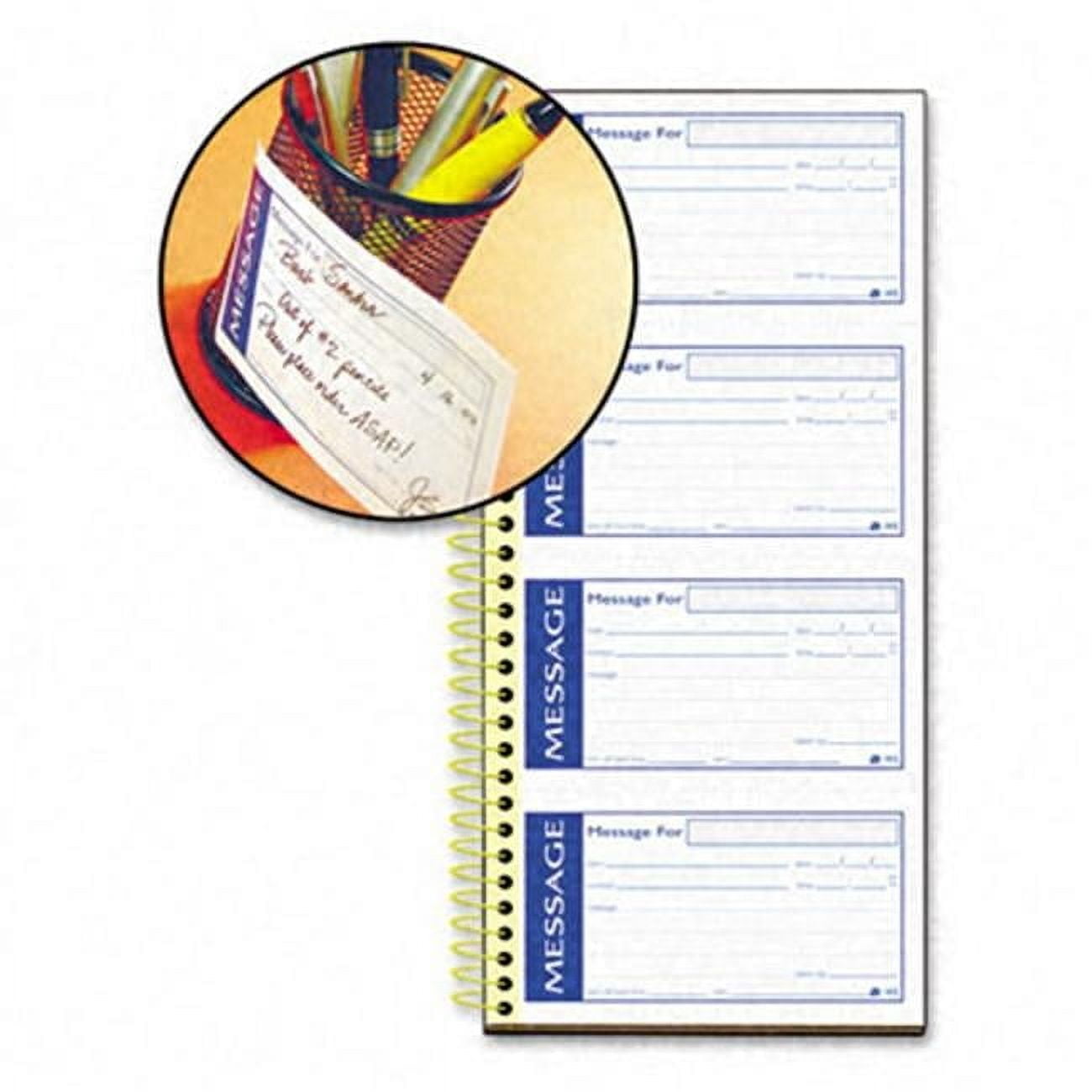 Write N Stick Message Pad 5-1/4 x 2-3/4 Carbonless 2-Part 200 Sets/Pd ...