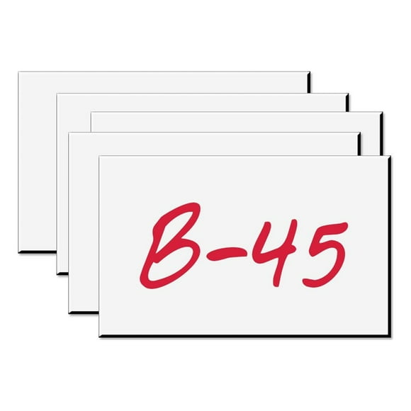 Magnetic Shelf Label